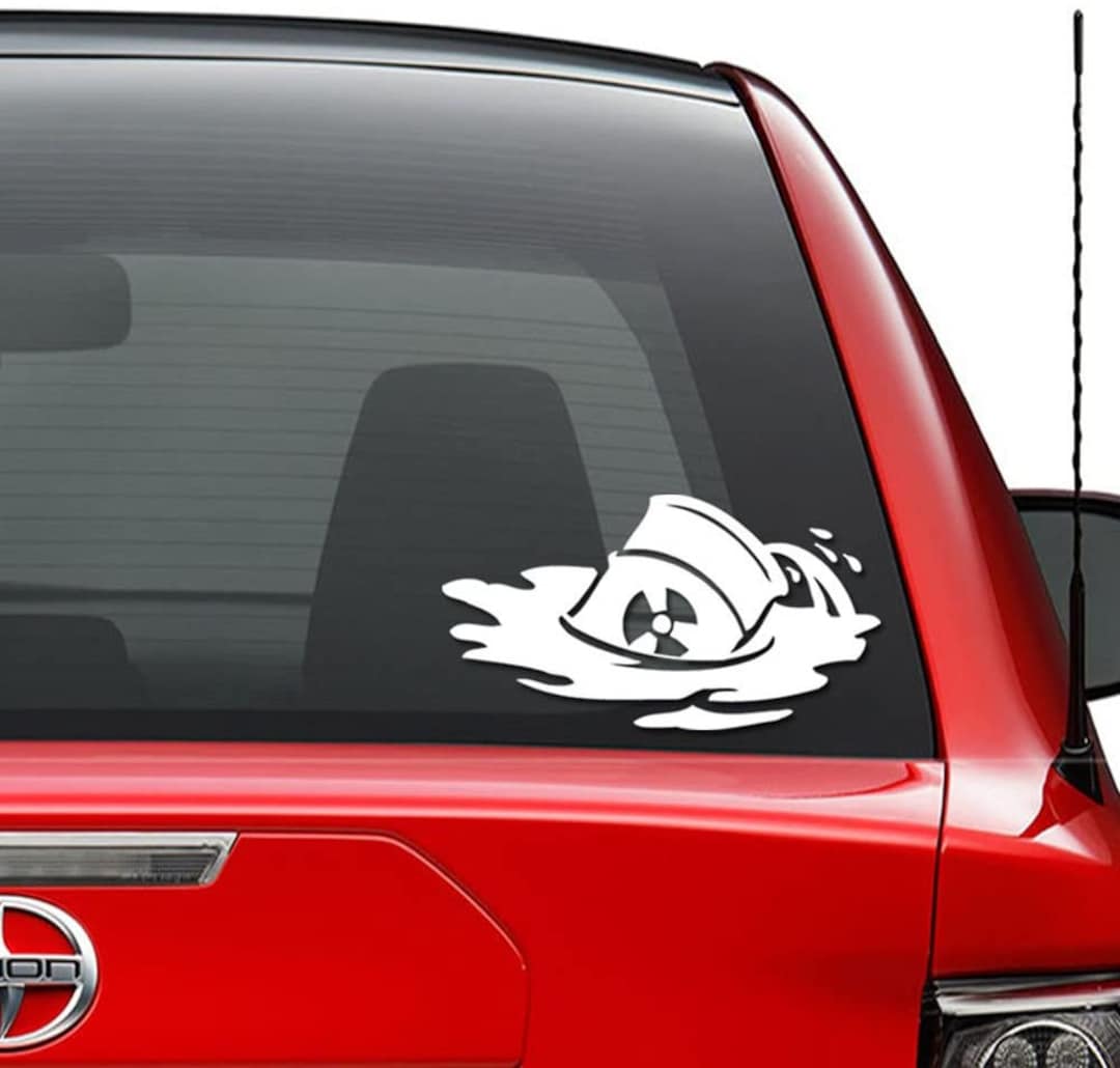 Toxic Oil Spill Environmentalist Vinyl Decal Sticker Car Truck Vehicle ...