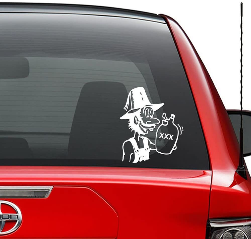 Funny Redneck Moonshine Booze Vinyl Decal Sticker Car Truck | Etsy