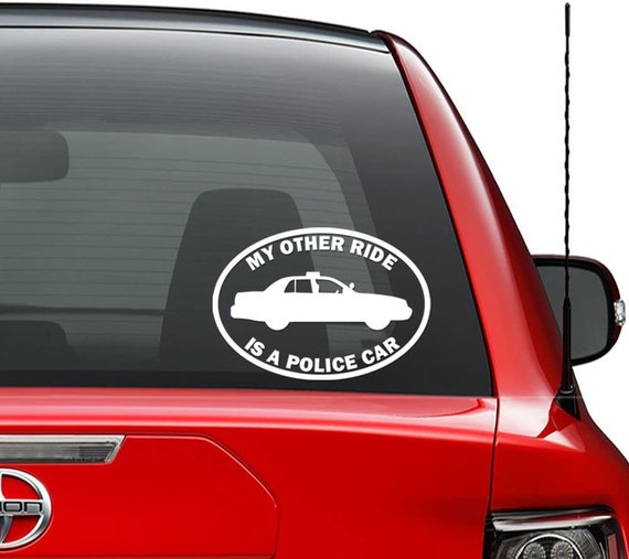 Police Bumper Stickers
