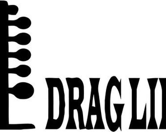 Drag Life Car Decal - Etsy