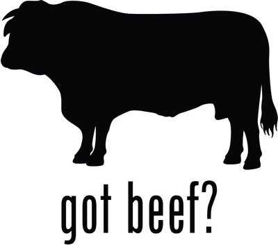 Got Beef Vinyl Decal Sticker Car Truck Vehicle Bumper Window Wall Decor ...