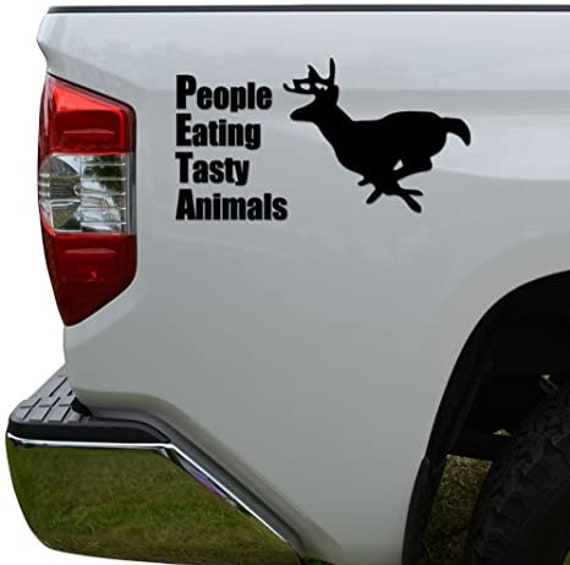 PETA People Eating Tasty Animals Die Cut Vinyl Decal Sticker - Etsy
