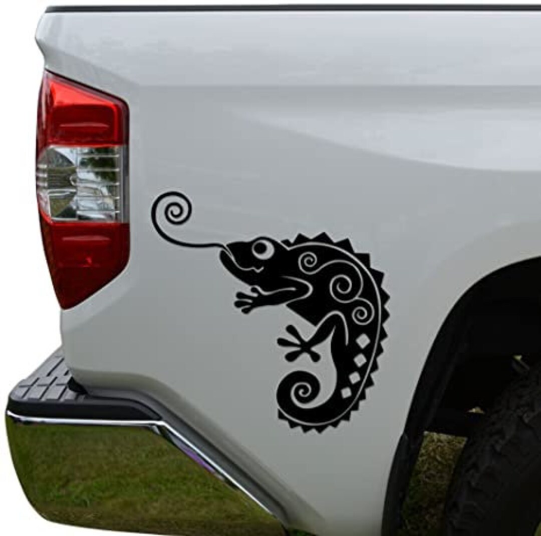 Chameleon Lizard Die Cut Vinyl Decal Sticker for Car Truck Motorcycle ...