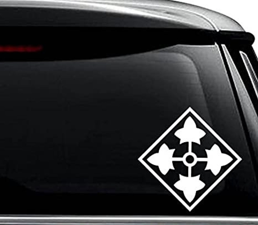 4th Infantry Division Fort Carson Army - Decal Sticker for Use on ...