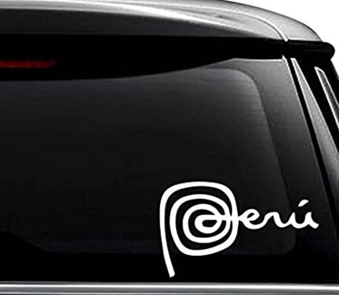 Marca Peru - Die Cut Vinyl Decal Sticker for Car Truck Motorcycle ...