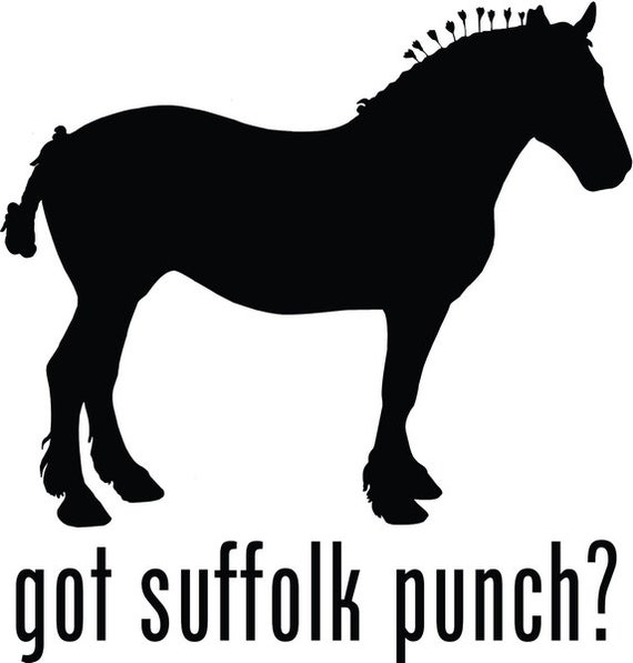 Horse Got Suffolk Punch Vinyl Decal Sticker Car Truck Vehicle - Etsy