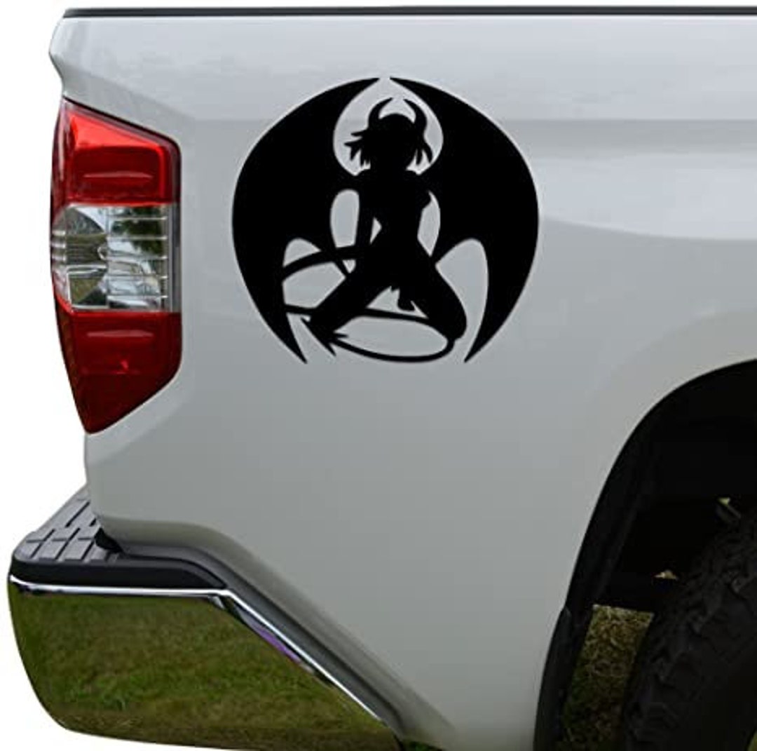 Sexy Devil Girl Demon Die Cut Vinyl Decal Sticker for Car Truck ...