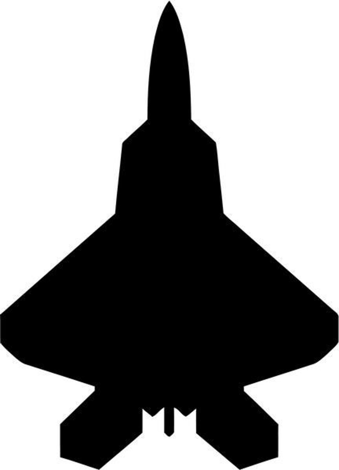 Military_f-22_raptor Vinyl Decal Sticker Car Truck Vehicle Bumper ...