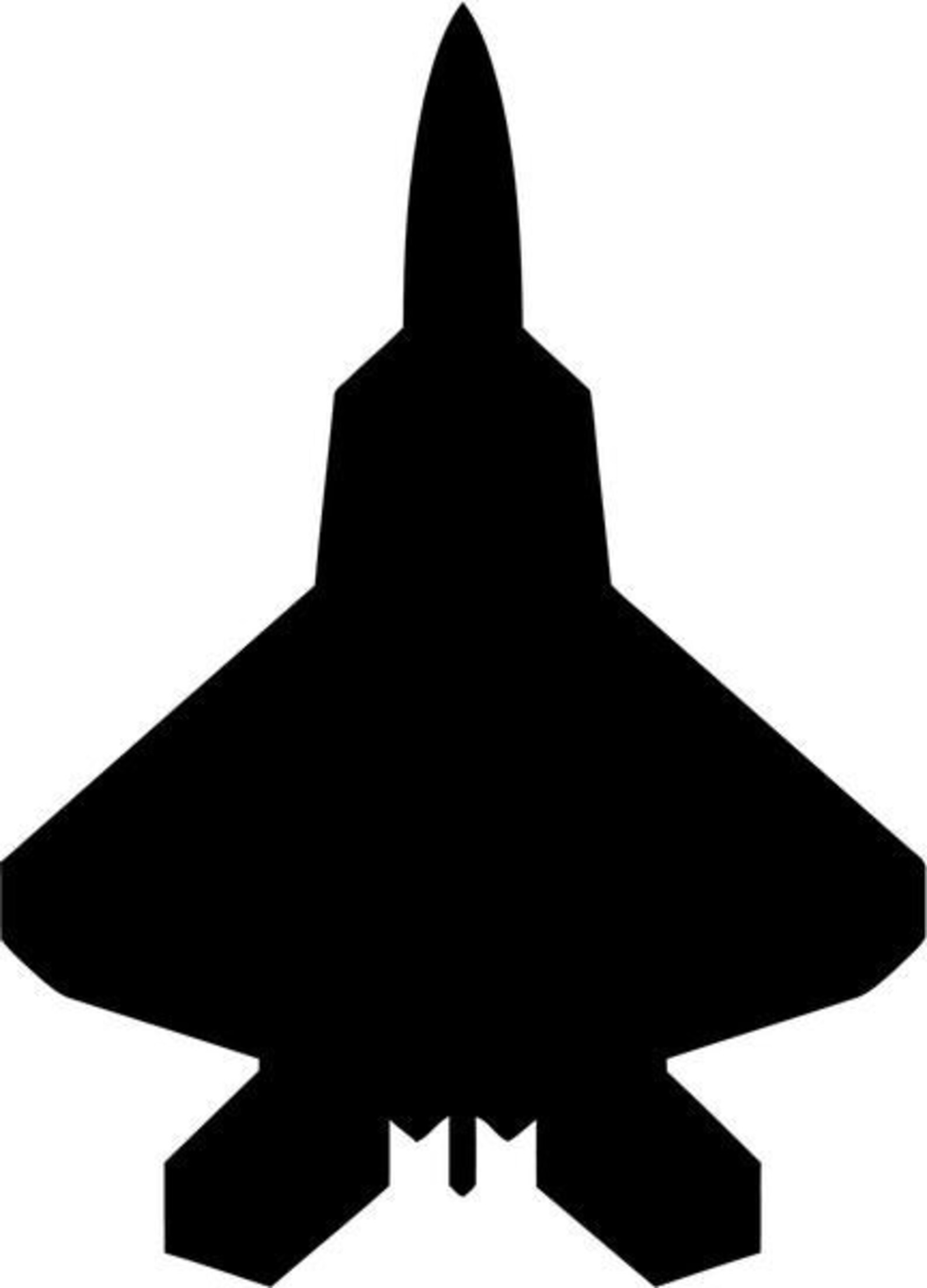 Military_f-22_raptor Vinyl Decal Sticker Car Truck Vehicle Bumper ...