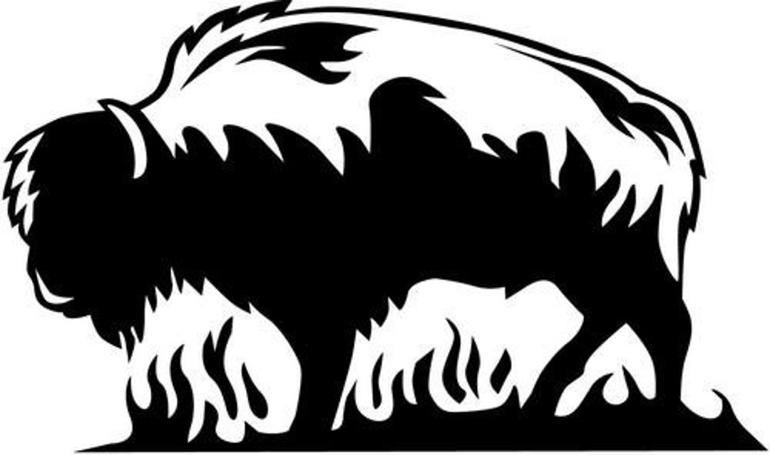 Made in USA - Buffalo Die Cut Vinyl Decal Sticker for Car Truck ...