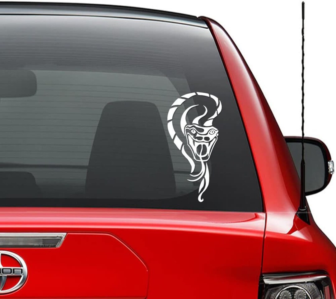 Tribal Art Rattlesnake Snake Vinyl Decal Sticker Car Truck Vehicle ...