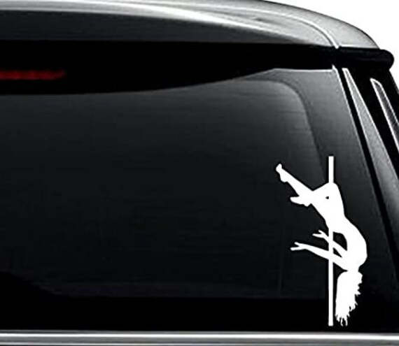 Stripper Pole Dancer Decal Sticker for Use on Laptop Helmet - Etsy