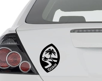 Guam Seal Car Decal - Etsy