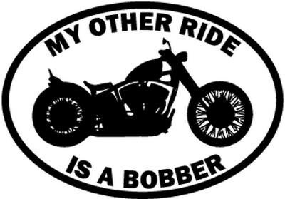 Motorcycle Ride Bobber Vinyl Decal Sticker Car Truck Vehicle - Etsy