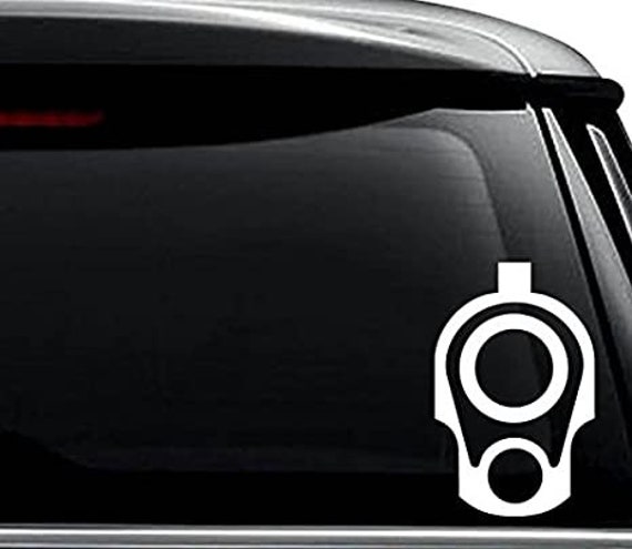 1911 45 ACP Pistol Gun Barrel Decal Sticker for Use on - Etsy