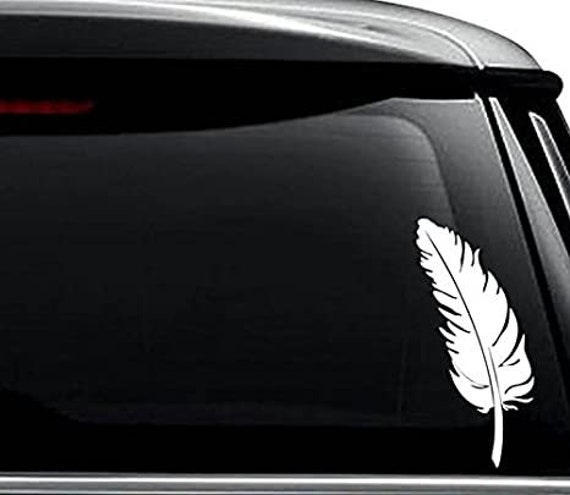 Native Indian Feather Bird Decal Sticker for Use on Laptop - Etsy