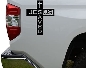 Jesus Face Christian Die Cut Vinyl Decal Sticker for Car Truck ...
