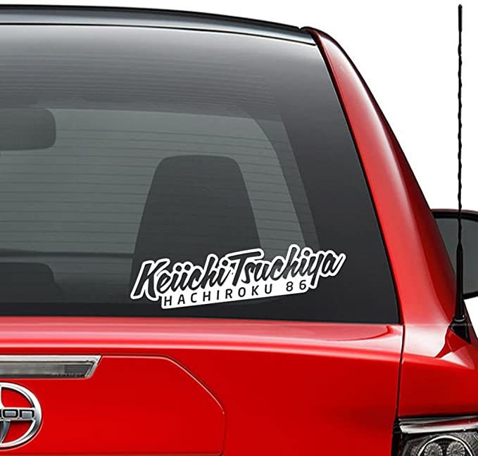 Keiichi Tsuchiya Hachiroku 86 Japanese JDM Vinyl Decal Sticker - Etsy