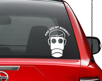 Mummy Bumper Sticker - Etsy