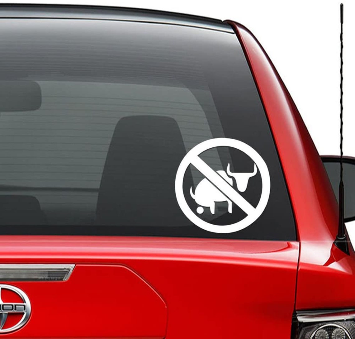 No Bullshit Sign Vinyl Decal Sticker Car Truck Vehicle Bumper Window ...