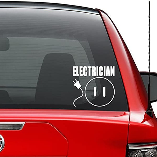Electric Vehicle Window Sticker - Etsy