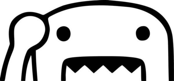 Jdm Domo Kun 1 Vinyl Decal Sticker Car Truck Vehicle Bumper | Etsy