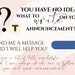 Custom Baby Neutral Announcement With Due Date Any Text for Social ...