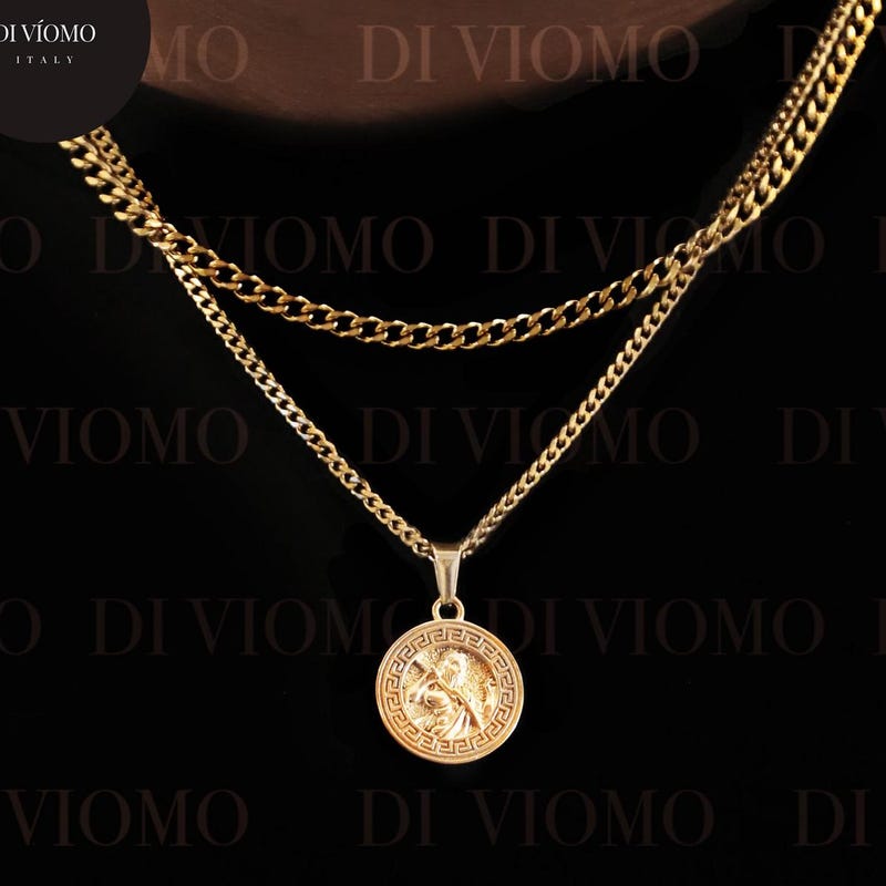 Silver Gold Combo Pendants - Etsy