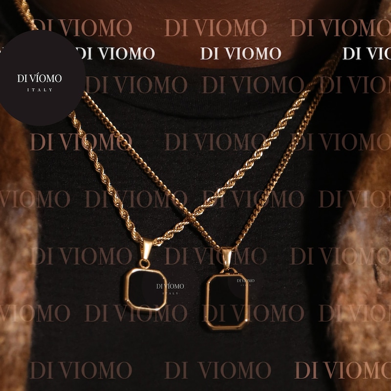 Stone Necklaces Onyx - Etsy