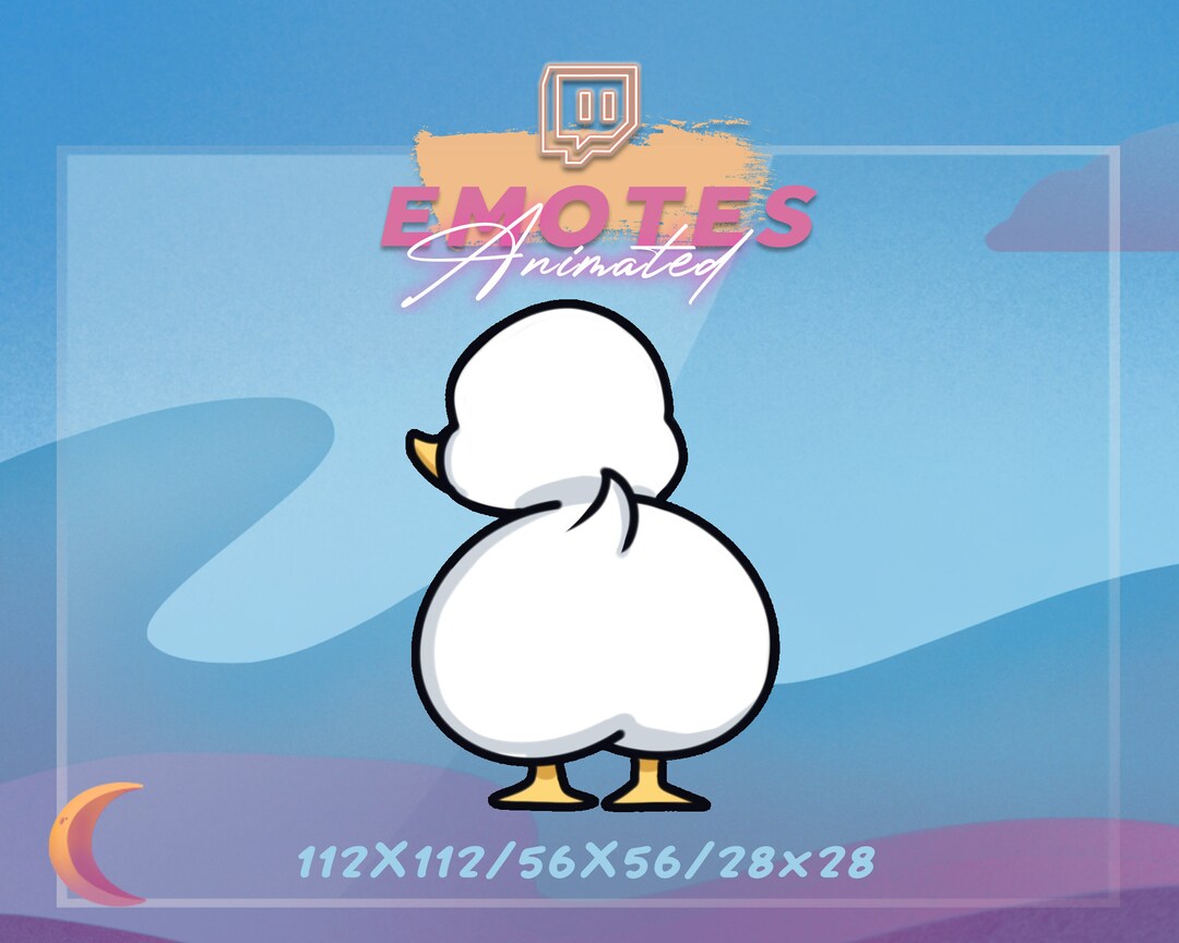 Rave Duck Twitch Emote: Animated Dancing Chibi (digital Download) - Etsy