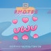 Animated UWU Emote - UWU | Pink Uwu GIF , Heart Emote, Cute Emote for ...