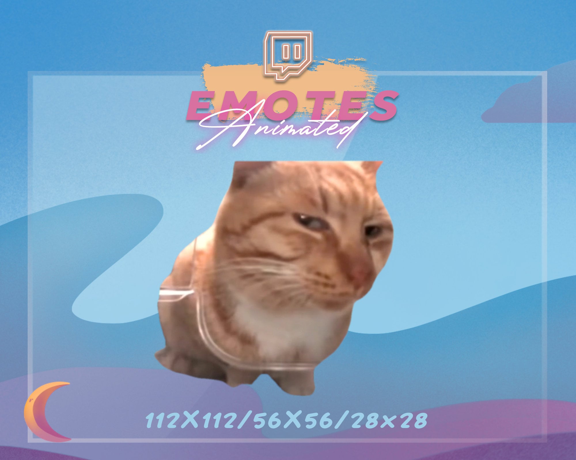 MR FRESH Meme - Meme Emote | Stream Emote | Meme Emote | Kawaii GIF - Etsy