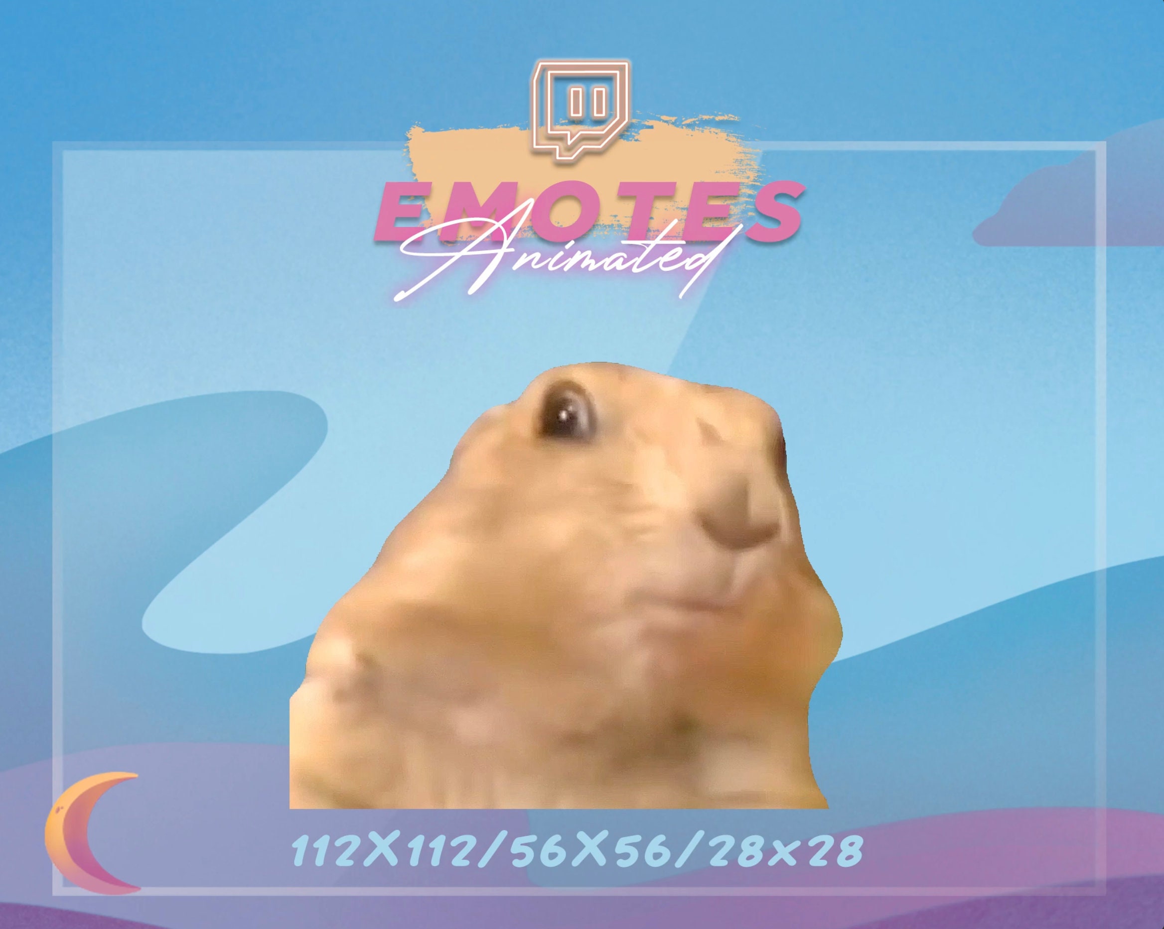 DRAMATIC Chipmunk MEME Meme Emote Stream Emote Meme Emote Kawaii GIF ...