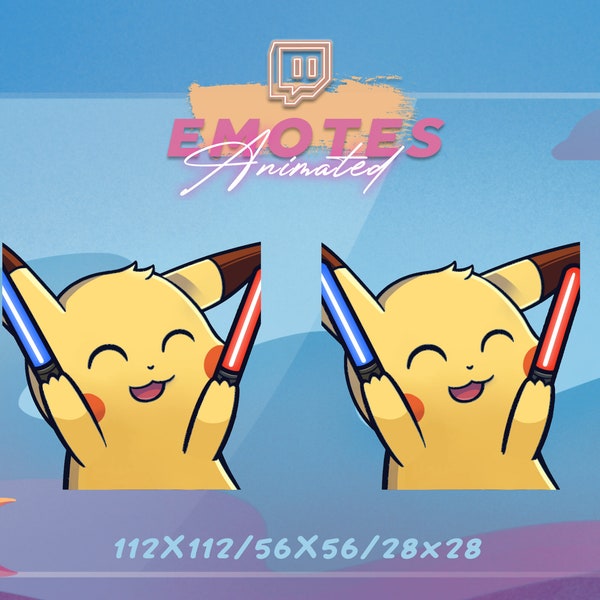 Anime Glow Stick Emotes - Etsy