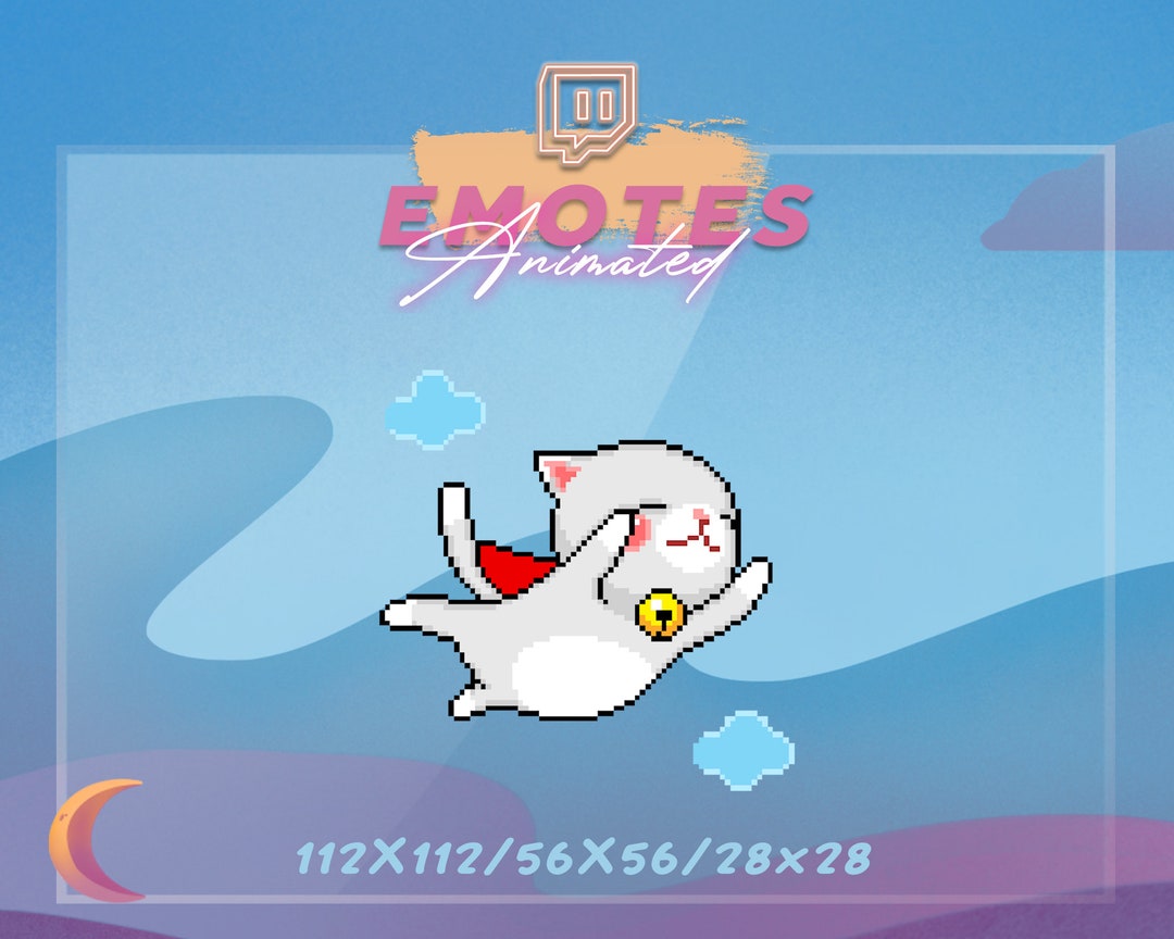 Pixel Twitch Emote 5 KAWAII Emote Stream Emote Meme Emote Kawaii GIF - Etsy