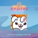 Twitch Chibi Emote - Animated RAGE Bunny | Chibi Emote | Easter Emotes ...