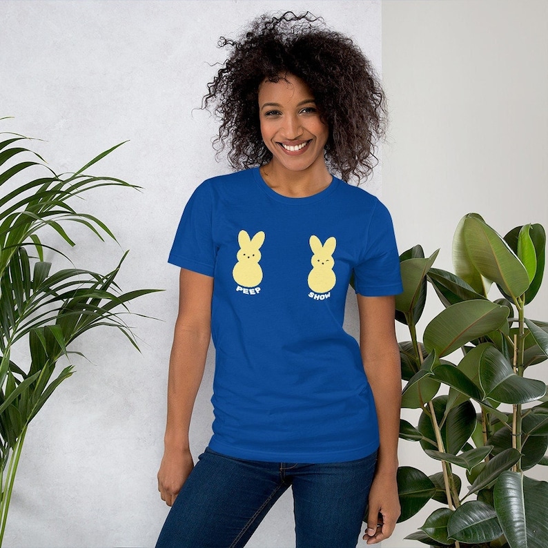 Peep Show Shirt | Peeps Bunny Tee | Easter T-shirt | Easter Peeps ...