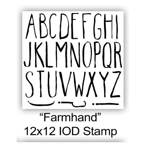 IOD Decor Stamp Backplates by Iron Orchid Design - Etsy