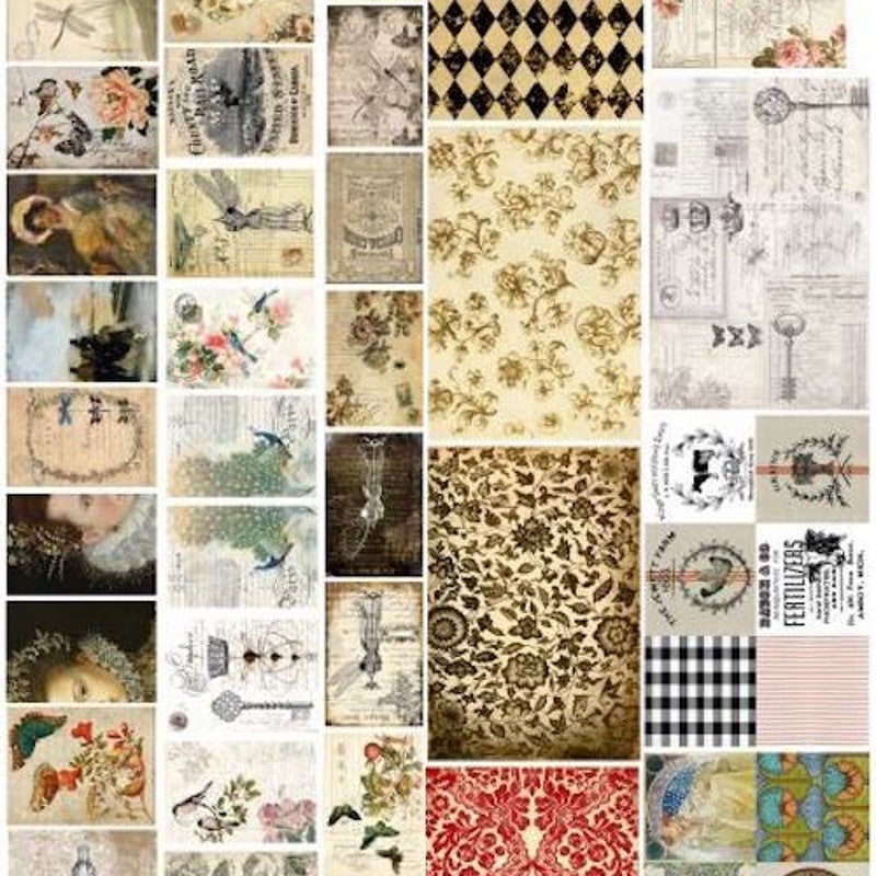 Roycycled Decoupage Paper - Etsy