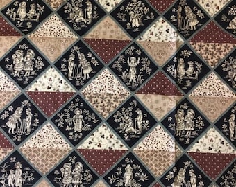 Calico Vintage Fabric - Etsy