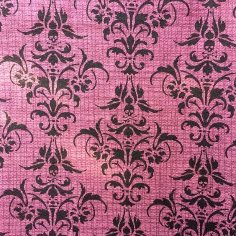 Skull Damask - Etsy