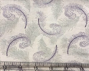 Royal Feathers Fabric Sheba Plume by Nouveau Bohemian - Etsy
