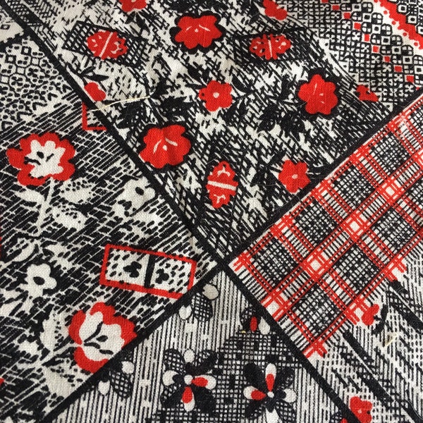 Mod Patchwork - Etsy