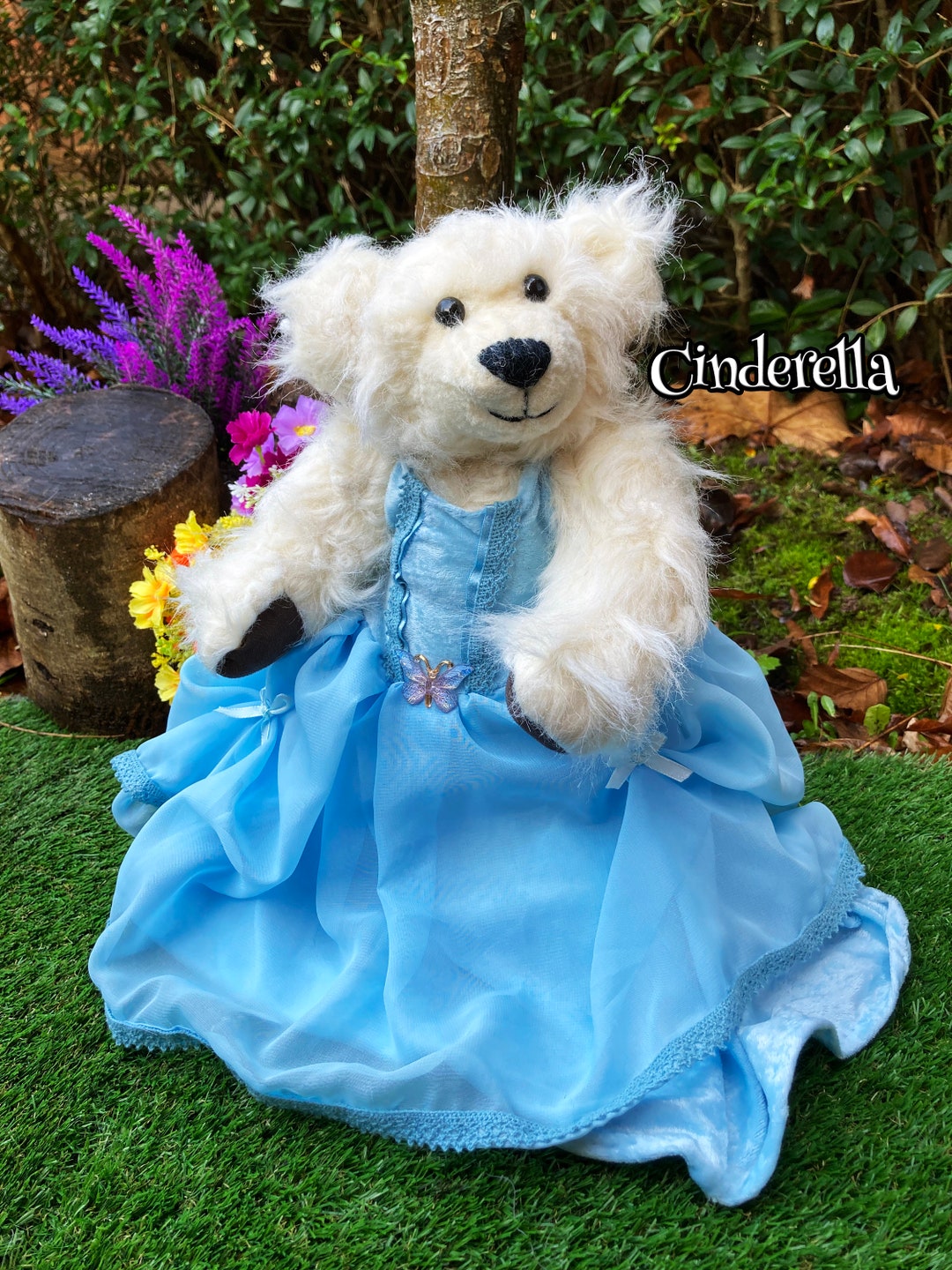 Cinderella Handmade, Jointed and Dressed Artist Teddy Bear Plush, From ...