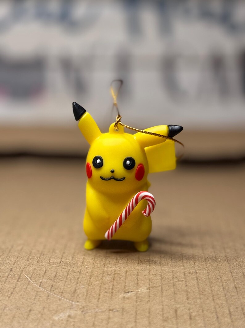 Pikachu Pokemon Ornament Pokeball Pokémon Christmas Holiday Figure ...