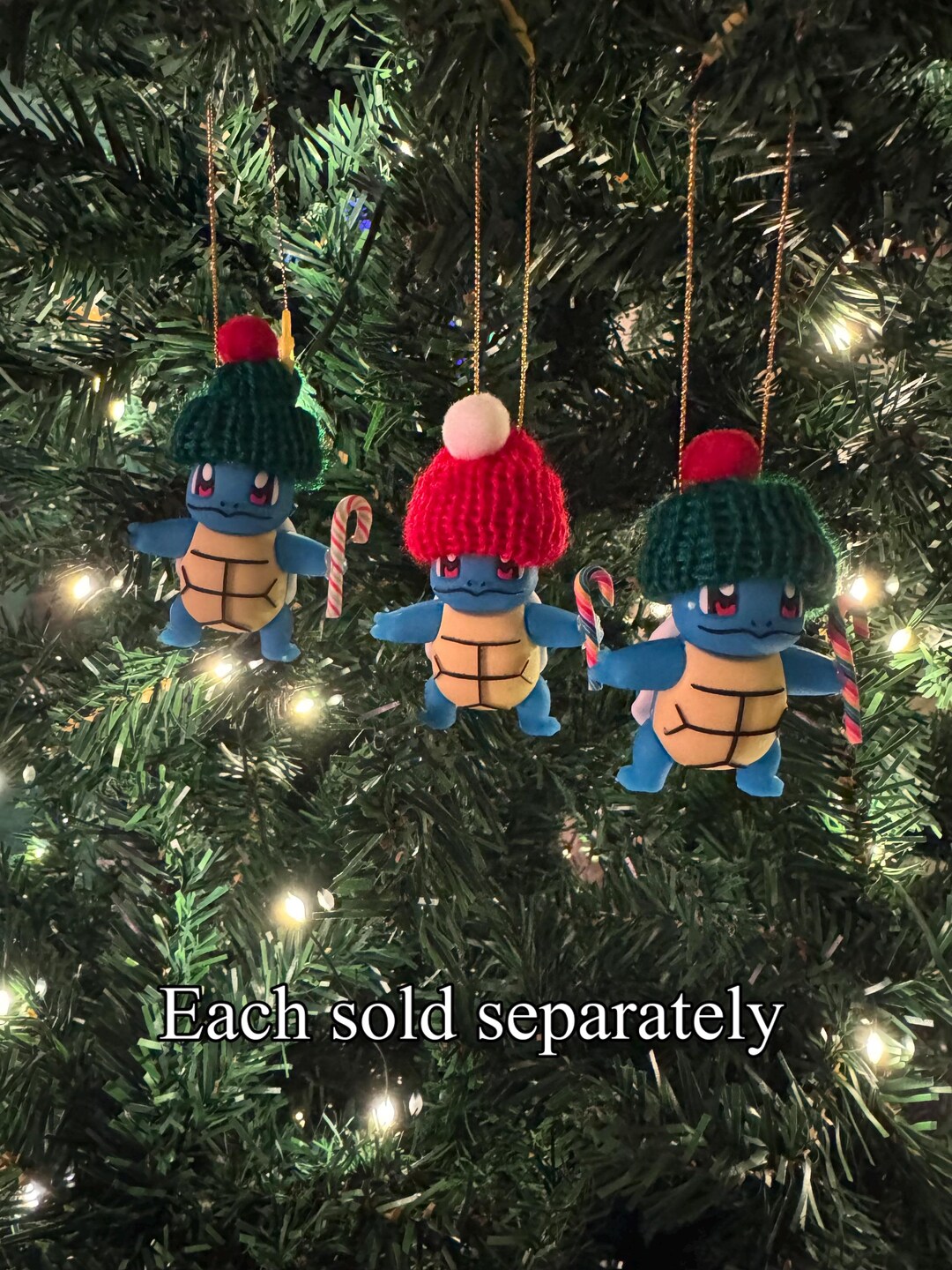 Pokemon Ornament Squirtle | Pokeball Pokémon Christmas Holiday Figure ...