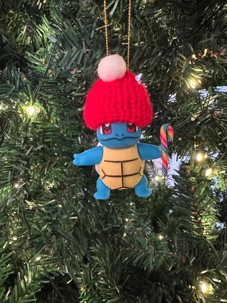 Pokemon Ornament Squirtle | Pokeball Pokémon Christmas Holiday Figure ...