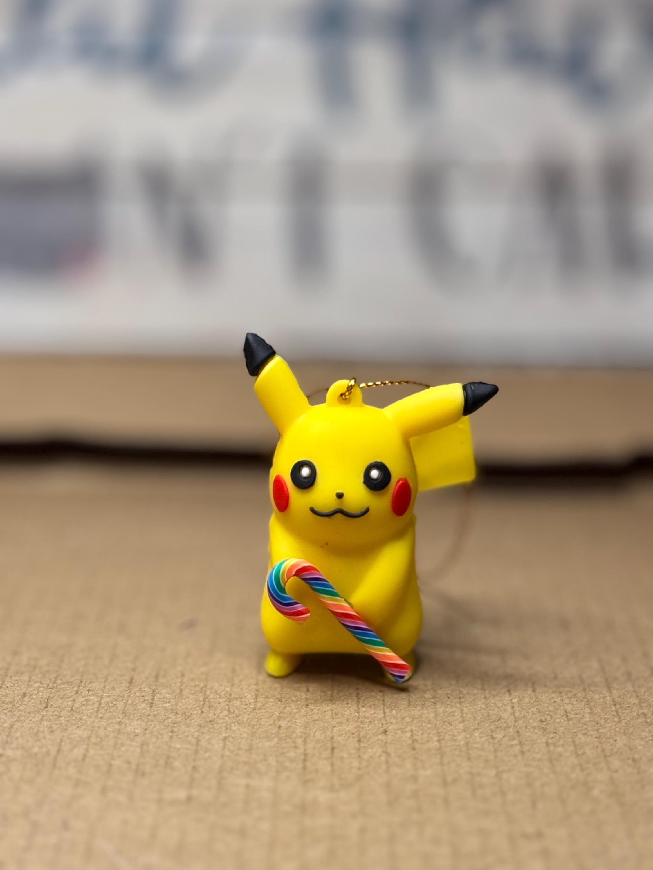 Pikachu Pokemon Ornament Pokeball Pokémon Christmas Holiday Figure ...