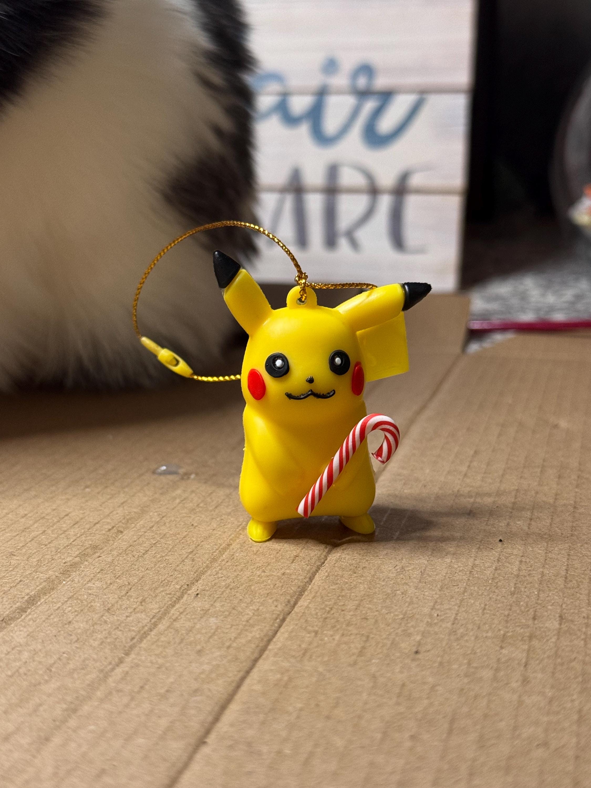 Pikachu Pokemon Ornament Pokeball Pokémon Christmas Holiday Figure ...