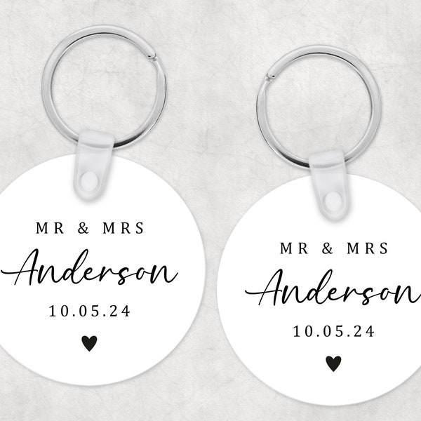 Personalised Keyrings for Couples - Etsy